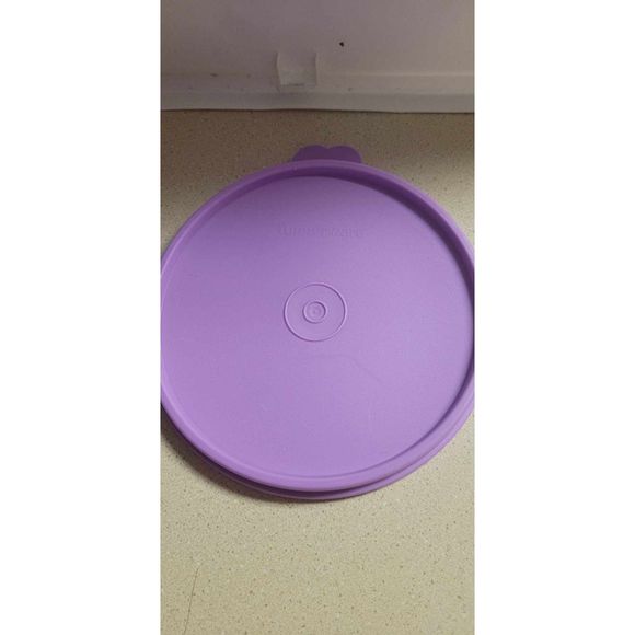 Tupperware | Kitchen | Tupperware Replacement Lid Purple Round 6793a ...